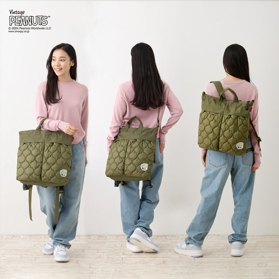 [PEANUTS Comic 75th Anniversary Item] IP. Ceoroo. Puff. Peanuts-9R / 8 – ROOTOTE FLAGSHIP STORE